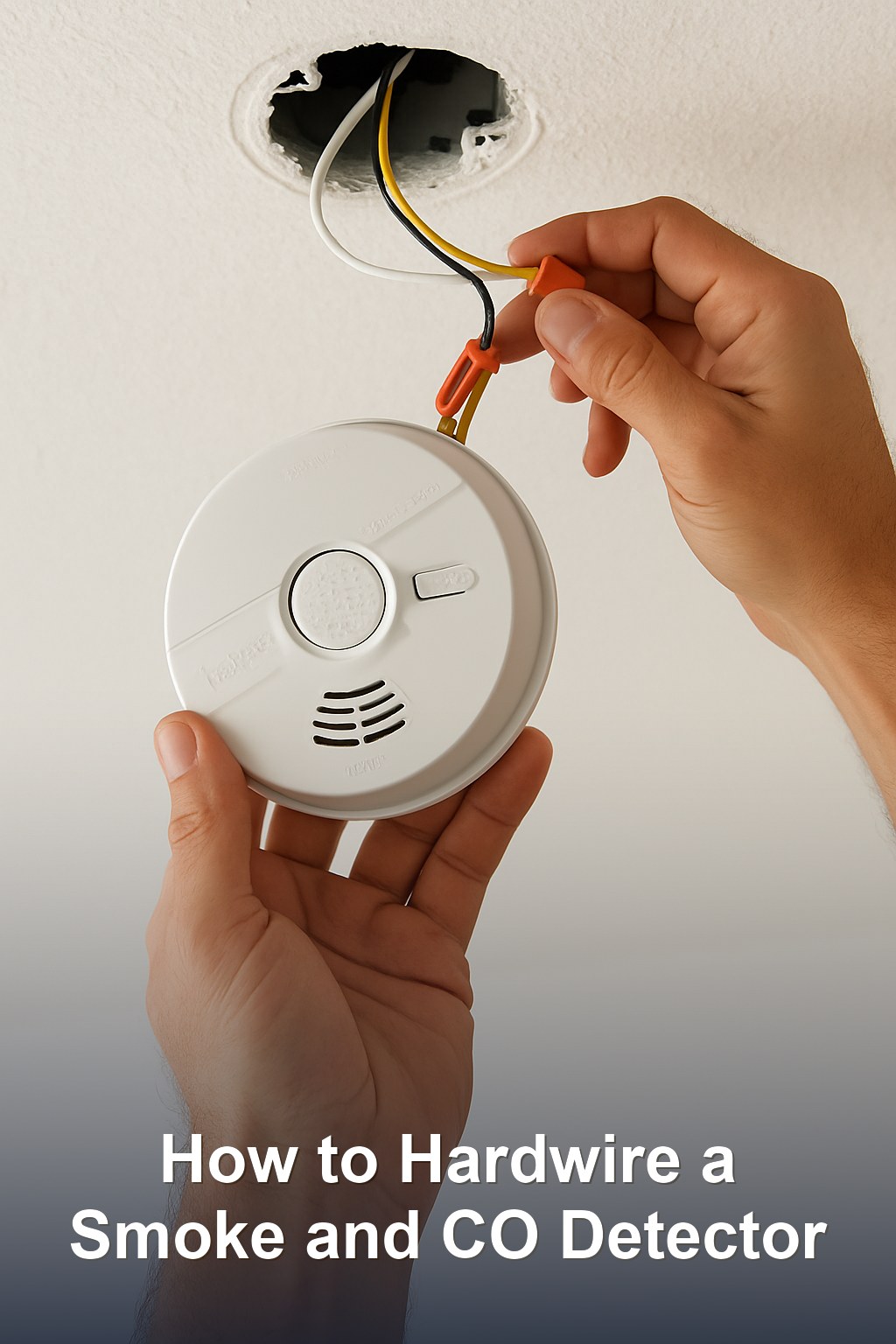 How to Hardwire a Smoke and CO Detector (Code-Compliant, Done in an ...